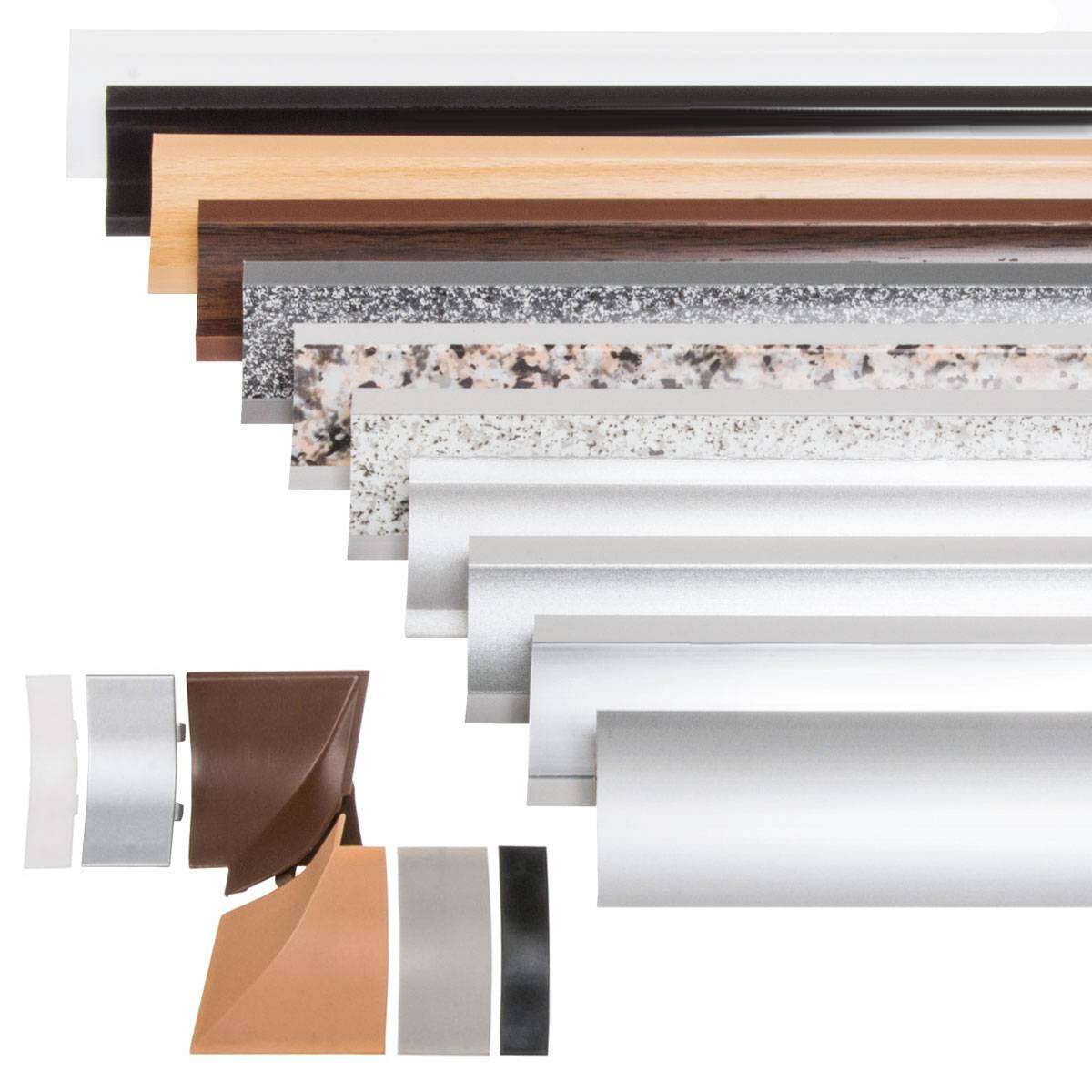 Aluminiowa listwa przyblatowa do blatu kuchennego 150 cm | Jumbo Shop